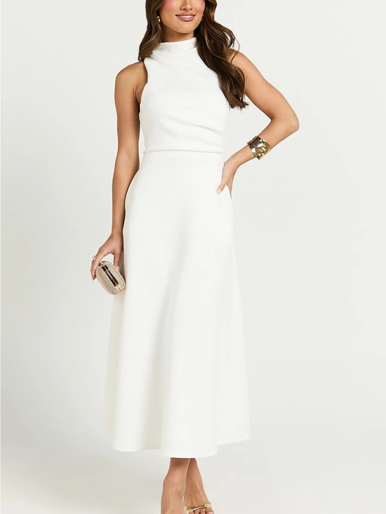 Marciano | Dresses | Nwt Marciano Melody Pale Pearl 4 Sleeveless High ...